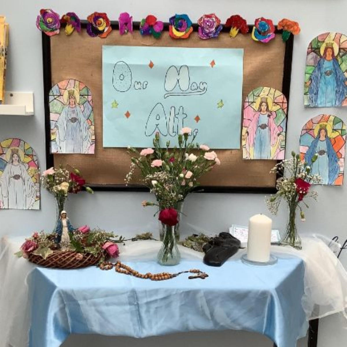 Christ the King Catholic and CofE Primary - Our May Procession